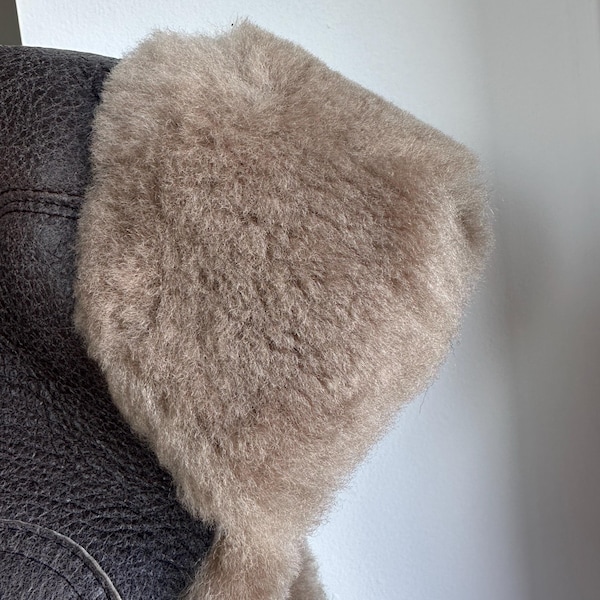 Fur Hat Ushanka Leather Trapper Hat Bomber Chapka Wintermützen ...