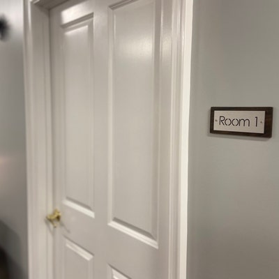 Hotel Room Numbers. Modern Apartment Numbers. Door Number Plaque. - Etsy