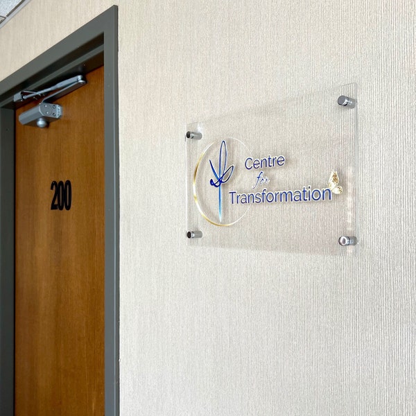 Custom Acrylic Sign, Acrylic Door Sign, Acrylic Office Sign ...