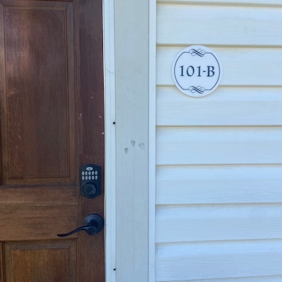 Bsign Door Numbers Gold Apartment Numbers Sign Hotel Door Sign ...