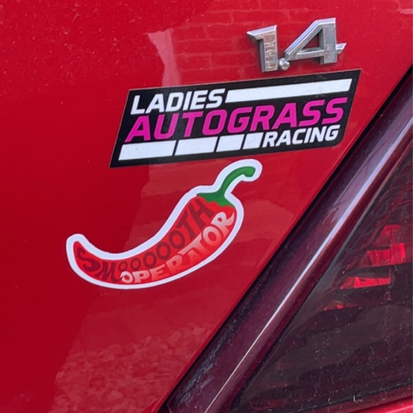 Carlos Sainz Smooth Operator Chilli F1 Sticker Formula One Motorsport ...