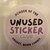 Unused Sticker Club Sticker Gift for Sticker Collectors, Sticker ...