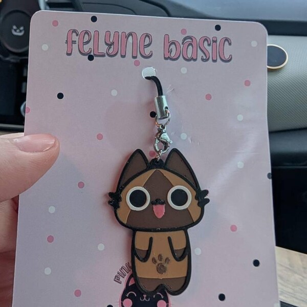 Phone Charm Felyne Monster Hunter, Palico Keychain, MH Wilds Game, 3d ...