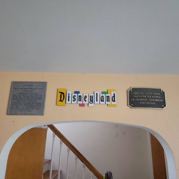 SPECIAL EDITION - Vintage Disneyland Resort Entrance Marquee Sign ...
