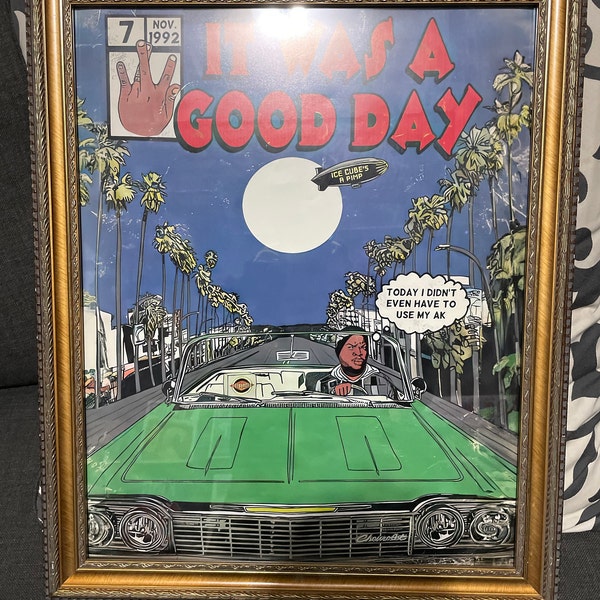 Ice Cube Vintage Poster Instant Download Printable High DPI Files - Etsy