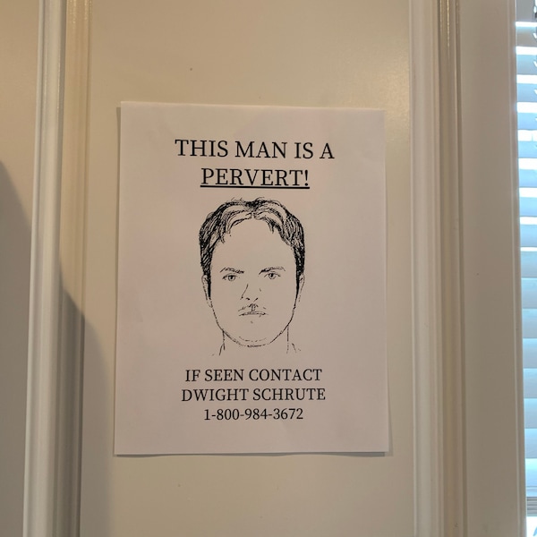 No Toby's Allowed Office Inspired Party Printable | the Office Party ...