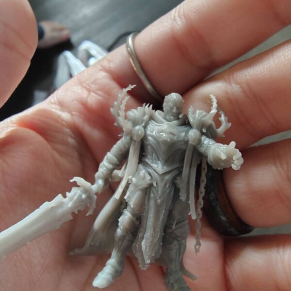 Human Nomad Priest Assassin, Tabletop Miniature, Pathfinder Dnd, 3D ...