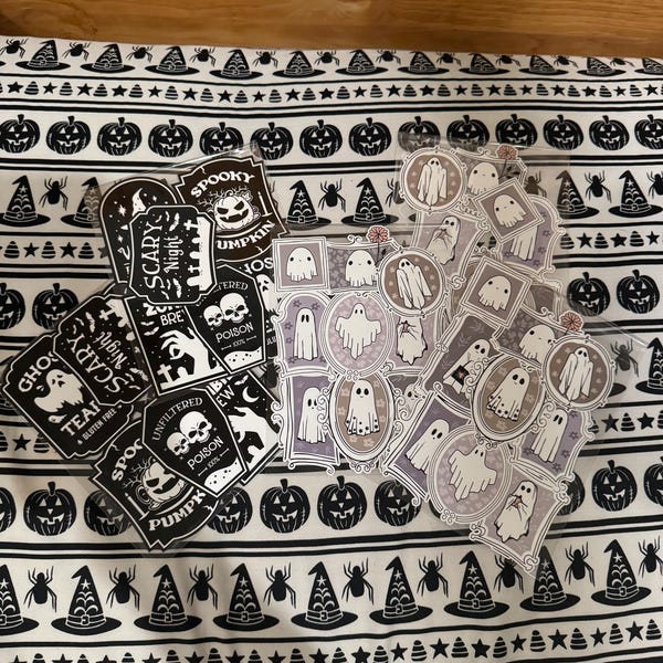 Pack of 15 Waterproof Vinyl Crafting Stickers, Craft Lover Sticker Pack ...