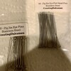 50 Economical Flat Head Pins Stainless Steel 21 Gauge or 24 Gauge 1, 1 ...