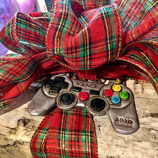 Personalized Game / Controller / Video Game Keepsake Polymer Clay ...