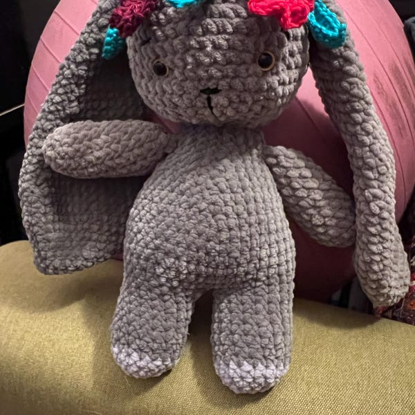Crochet Pattern Bunny, Amigurumi Easter Plush Bunny Tutorial, Crochet ...