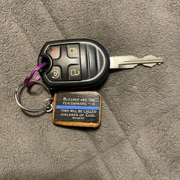 Police Keychain - Etsy