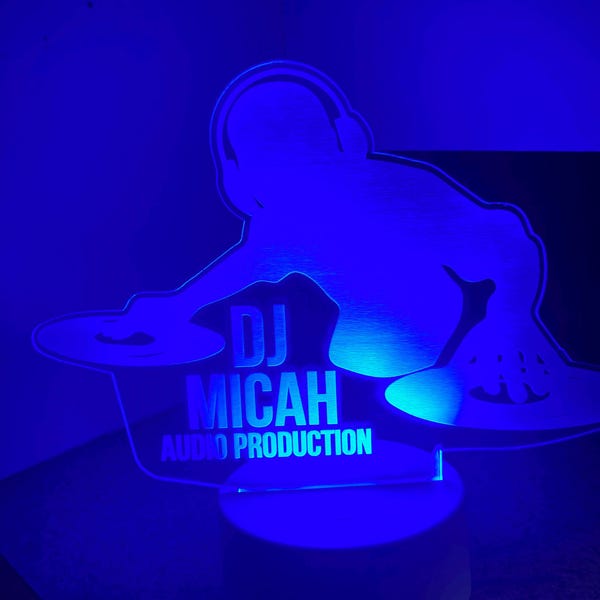 Basketball Personalized LED Night Light Custom Gift for Fans, Sports ...