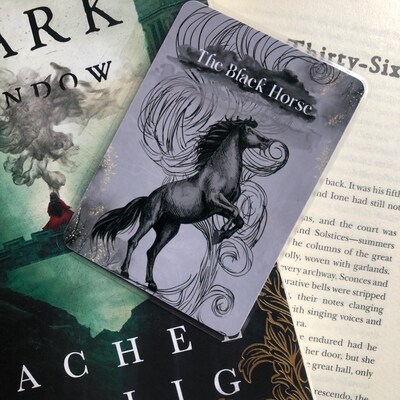 Dragon Fantasy Bookmarks, Fourth Wing Iron Flame Inspired, Laminated ...