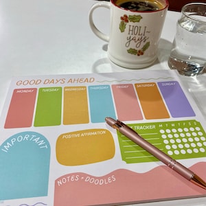 So Here's the Plan Notepad To-do List Notepad, Back to School, Planner ...