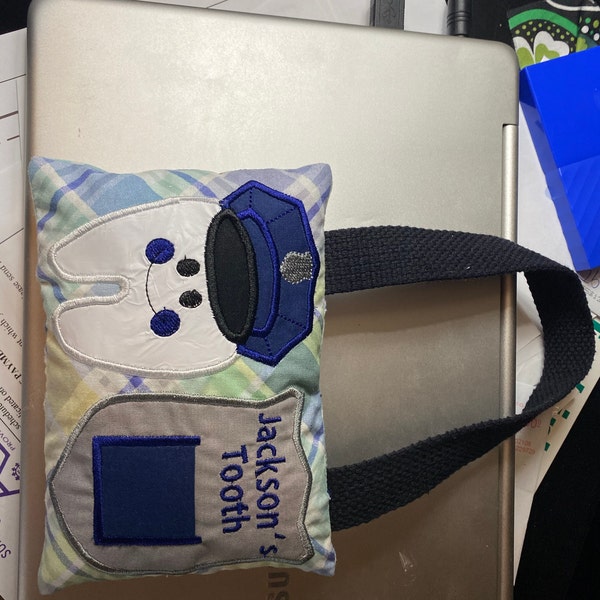 DIGITAL ITEM: Police Tooth Fairy Pillow ITH Design 5x7 Hoop - Etsy