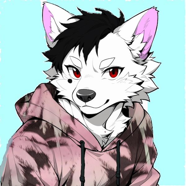 Chibi Husky Furry Twitch Emotes - Set of 10 - Cute Furry Twitch Emotes ...