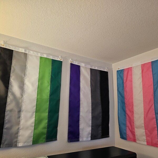 Transgender Pride Flag, Hand-sewn Trans Pride Flag, Custom Sizes ...