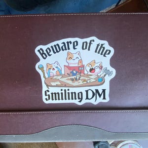DND STICKER, Dnd Funny Sticker, Crying is a Free Action, Dnd Vinyl ...