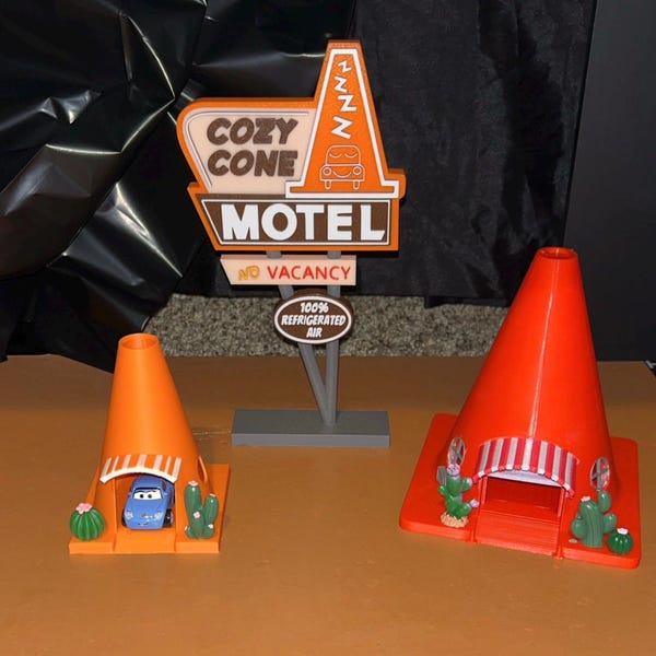 Cozy Cone Motel Inspired Cars Disneyland/disney World/radiator Springs ...