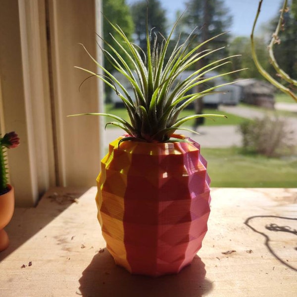 Tri-tower Castle Planter for Small Succulents, Herb Garden Planter ...