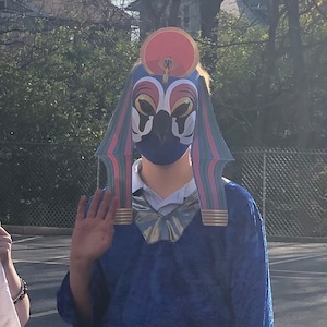 Osiris Printable Mask. Egyptian Mask. Osiris God Mask. Osiris - Etsy