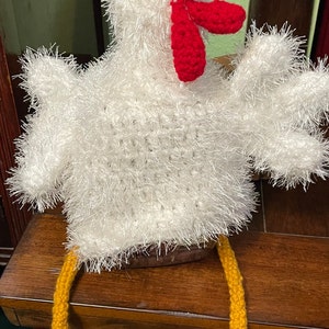 Crochet Pattern Chicken Hat/ Chicken Hat Pattern/ Spring Chicken Hat ...