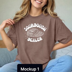 Icy Blue Comfort Colors Shirt Mockup C1717 Icy Blue Tshirt Mock-up ...