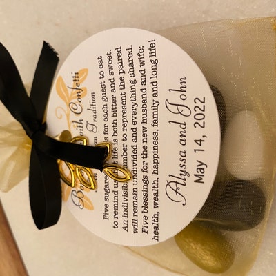 50 Italian Bombonieraconfetti Wedding Favors candy Coated Almonds ...