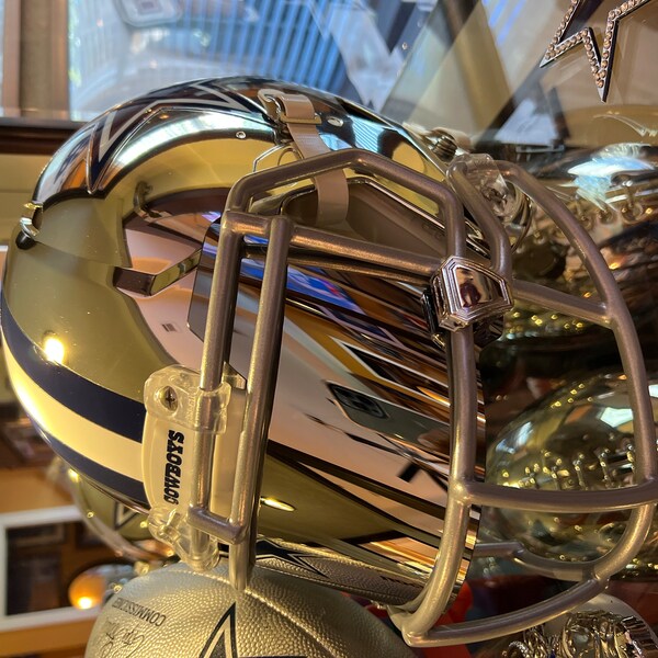 Precision Football Helmet Visor, Mirror Chrome - Etsy
