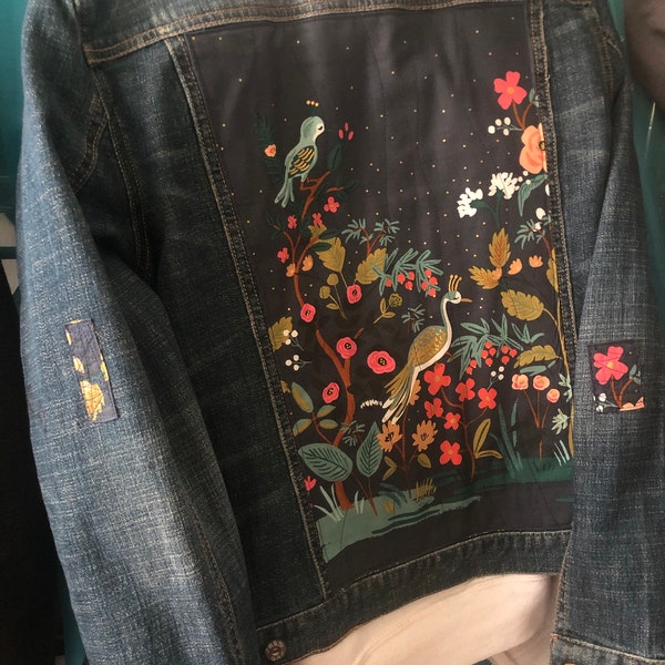 Adorable Mini House/smock Dress Made With Rifle Paper Company Rayon ...