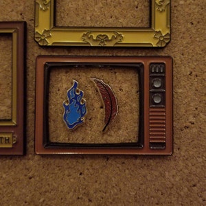 Art Gallery Frame Pin Frame Your Pins Within an Enamel Pin | Etsy