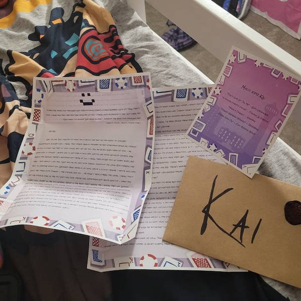 DSMP- Personalized Letter From Your Fictional Comfort Character on the ...