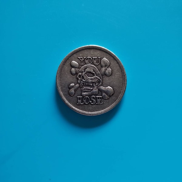 I Win/you Lose Decision Maker Coin - Etsy