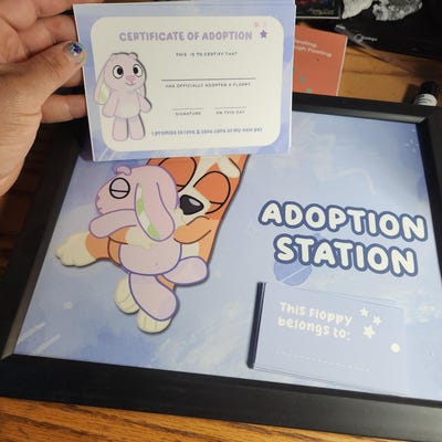 Adoption Certificate Bundle, Adopt a Friend, Party Activity for Kids ...