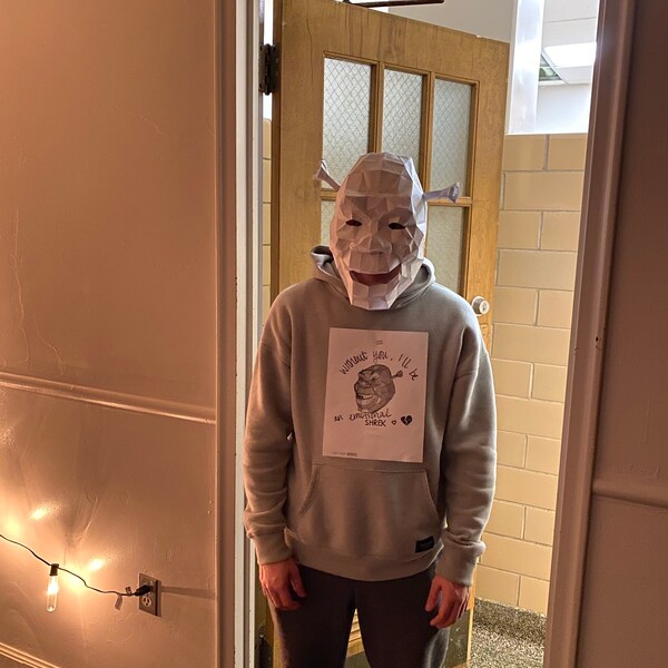 SHREK MASK Diy - Etsy