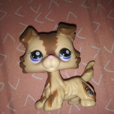 Littlest Pet Shop 4-pcs 2collars 1bowl & 1bone Accessories for Your LPS ...