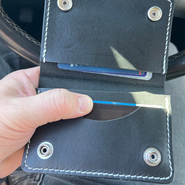 Chain Wallet, Biker Wallet, Mens Leather Wallet, Small Biker Wallet ...