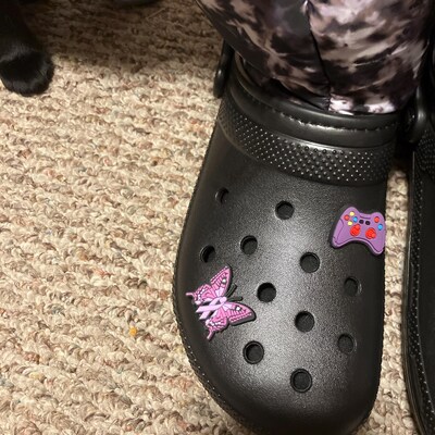 Purple Shoe Charms for Your Crocs, Croc Compatible Shoe Charms, Evil ...