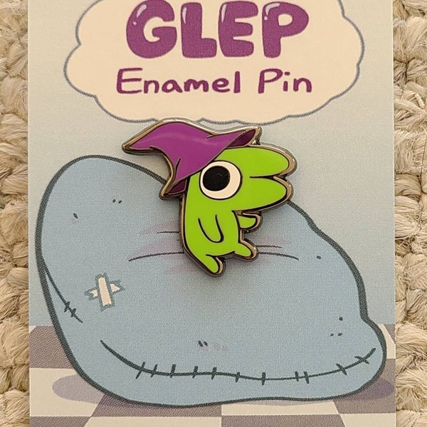 Smiling Friends Glep Hard Enamel Pin - 1in. - Etsy
