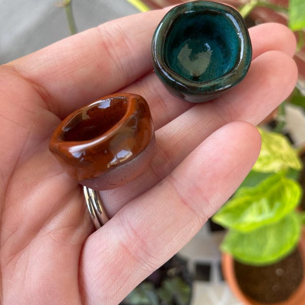 One Mini Magnet Pot - Fridge Magnet Planter - Etsy