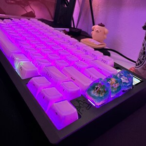 Tiger Head Ukiyoe Style White Tiger Artisan Keycap Key Cap for ...