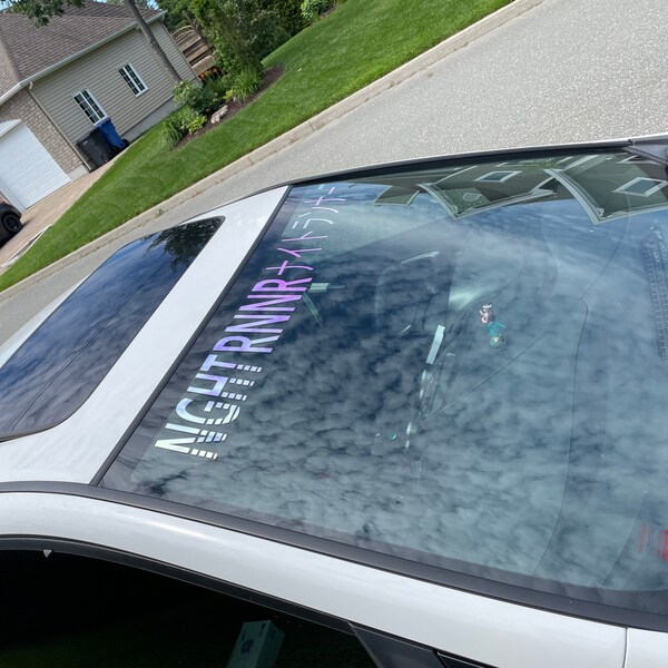 Custom Truck Windshield Banner Decal | Text Only, No Background | Truck ...