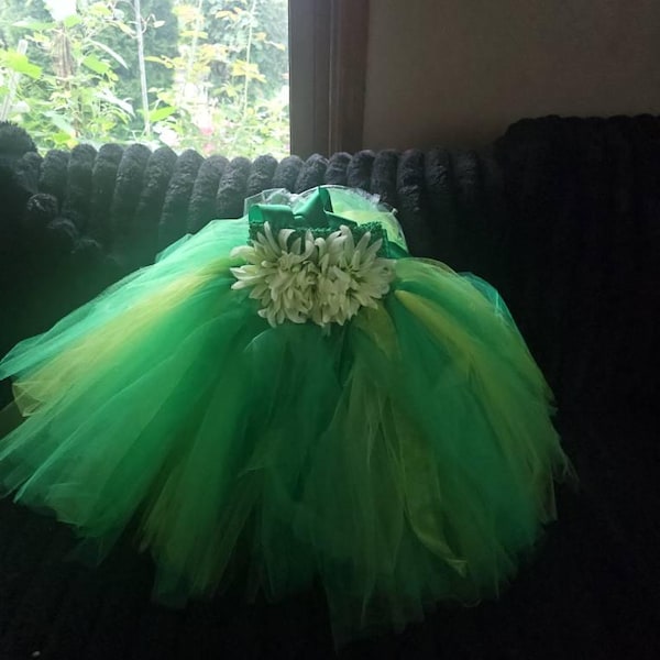 Turtle Tutu Costume - Green and Red Turtle Tutu - Turtle Costume Tutu ...