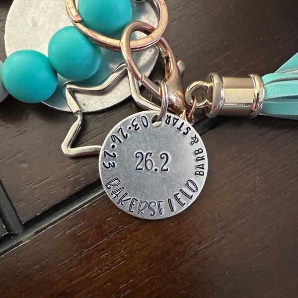 Marathon Keychain, Runner Keychain, Half Marathon Keychain, 26.2 ...