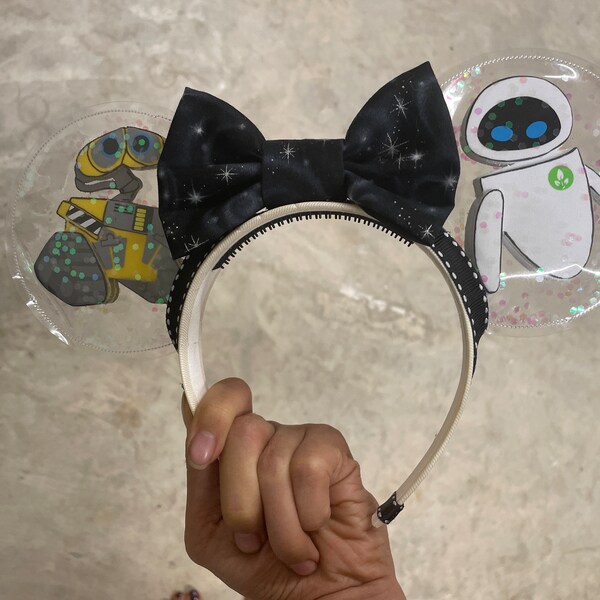 Mickey Balloon Disney Ears Clear Balloon Minnie Ears Disney Balloon ...