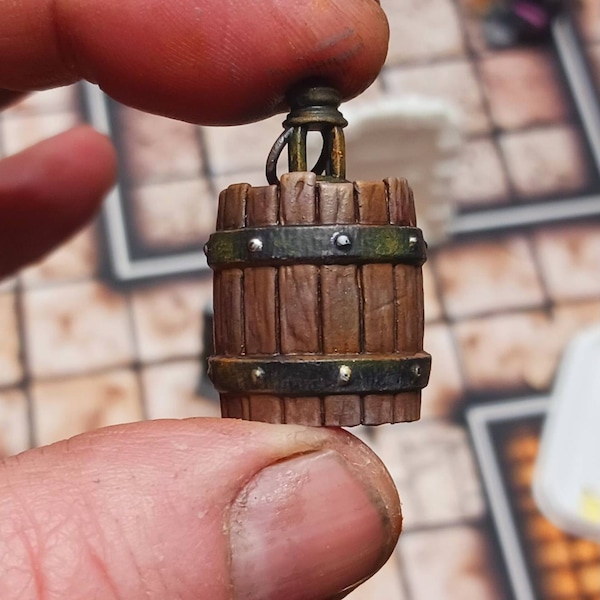 Column With Torch, LED Fantasy Miniatures, Light Effect, Dnd, TTRPG ...