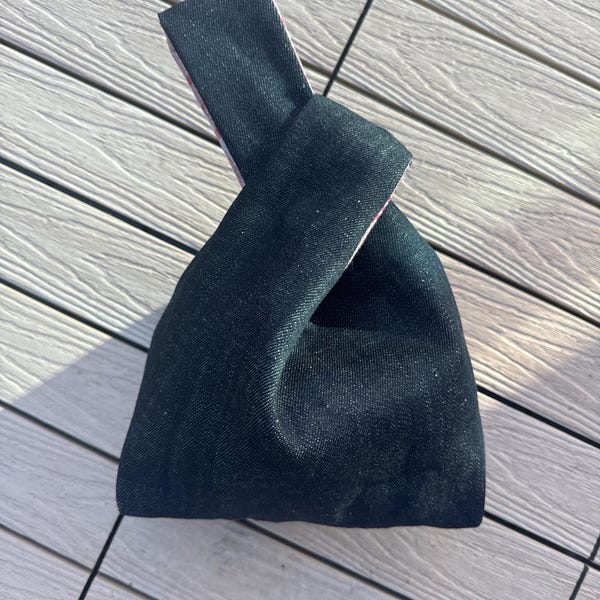 Japanese Knot Bag Sewing Pattern | Reversible Large Knot Bag | Unique ...