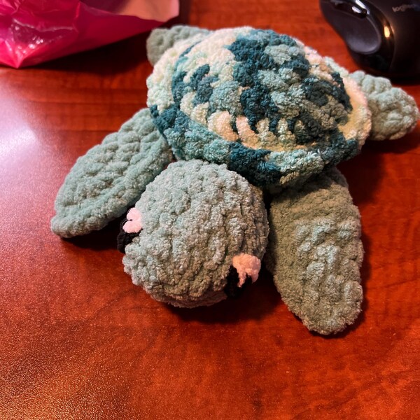 Timmy the Turtle Crochet Pattern - Etsy