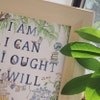 I Am I Can I Ought I Will - Charlotte Mason Student Motto Watercolor ...